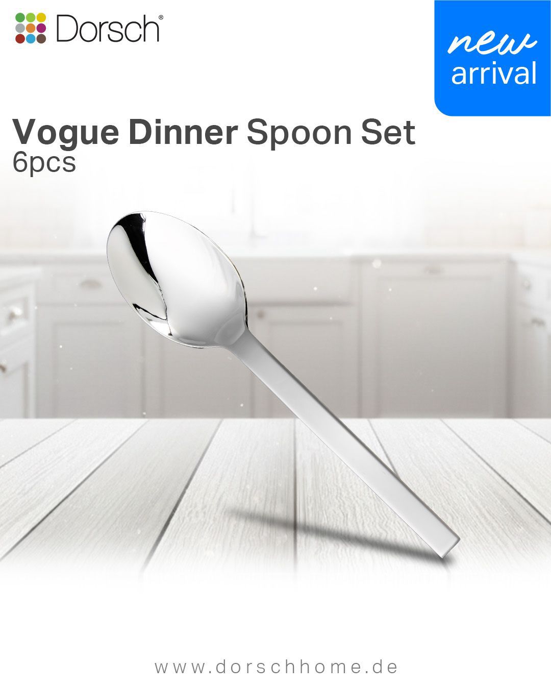 Dorsch Vogue 6 Pcs Set Spoon – SB and Sons